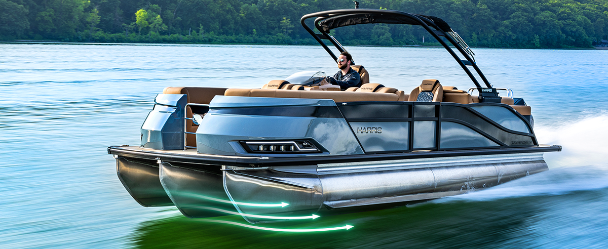 Best New Luxury Pontoons & Tritoons | Harris Pontoon Boats