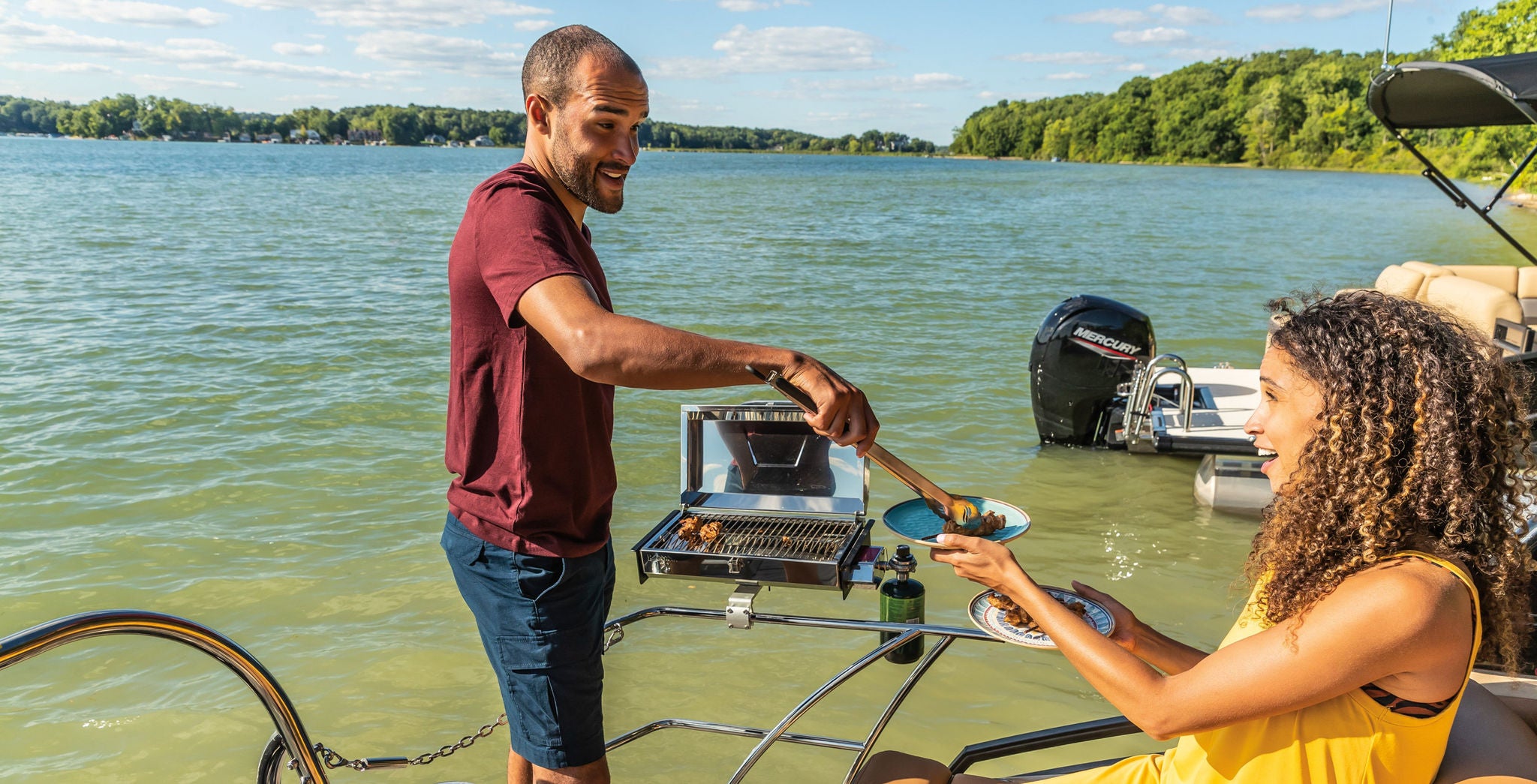 Pontoon Boat Accessories – New Options | Harris Pontoon Boats